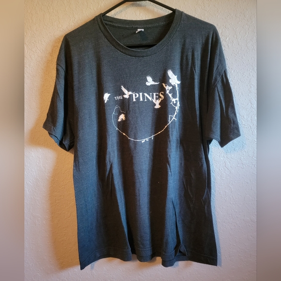 American Apparel | Tops | The Pines Band Shirt Size Xl Color Black ...